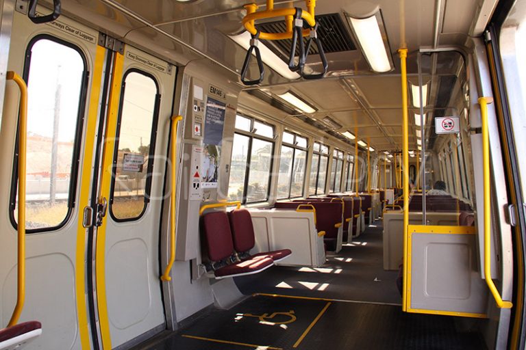 Queensland Rail EMU Interior - RailGallery Stock Library