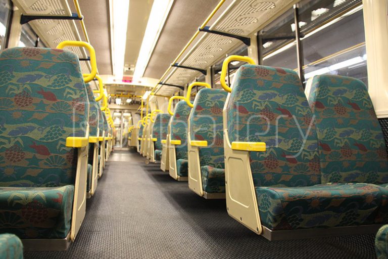 Queensland Rail IMU 100 Interior - RailGallery Stock Library