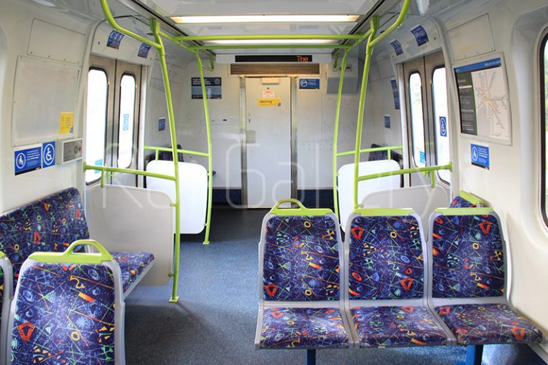 Metro Trains Comeng (Alstom) Interior - RailGallery Stock Library