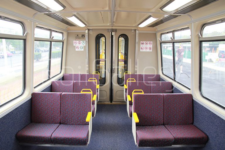 Queensland Rail EMU Interior - RailGallery Stock Library