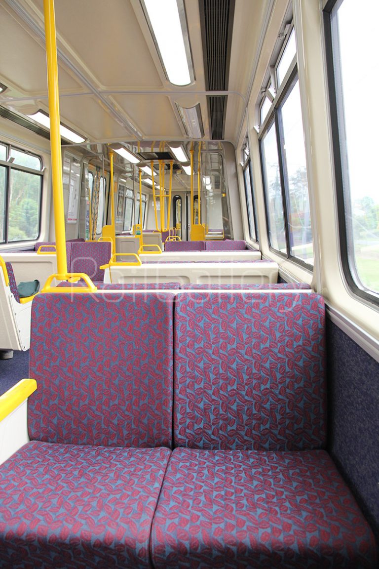 Queensland Rail EMU Interior - RailGallery Stock Library