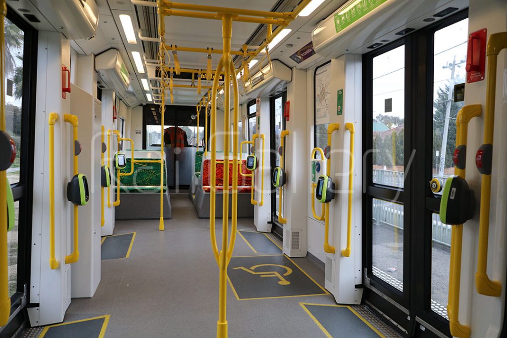 Yarra Trams E2 Class Flexity Swift Interior photos - RailGallery Stock ...