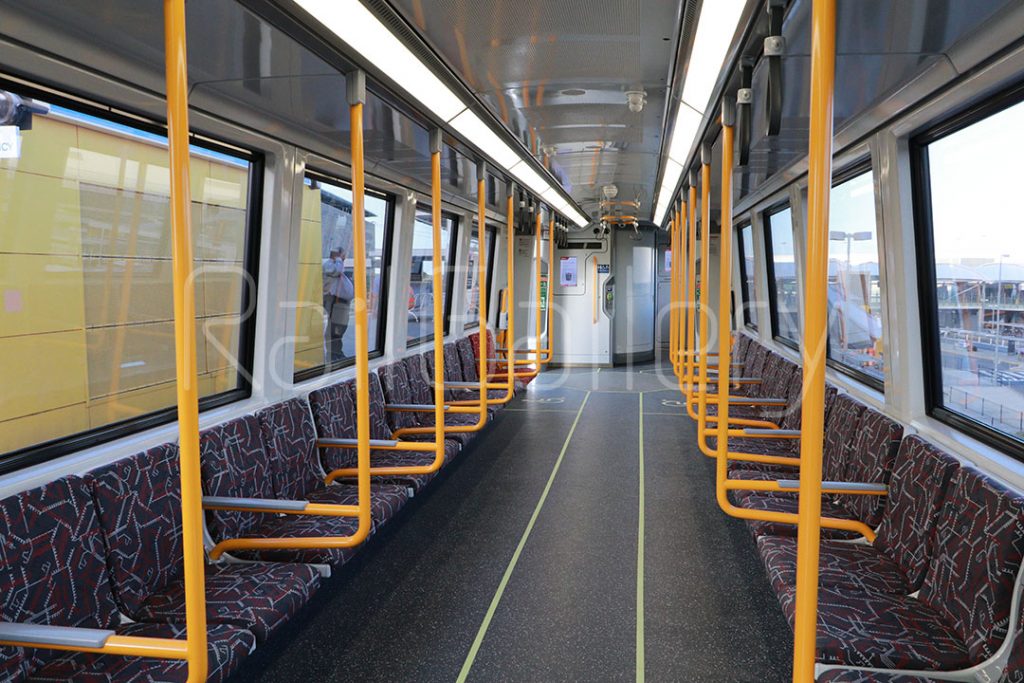 Queensland Rail NGR Interior - RailGallery Stock Library