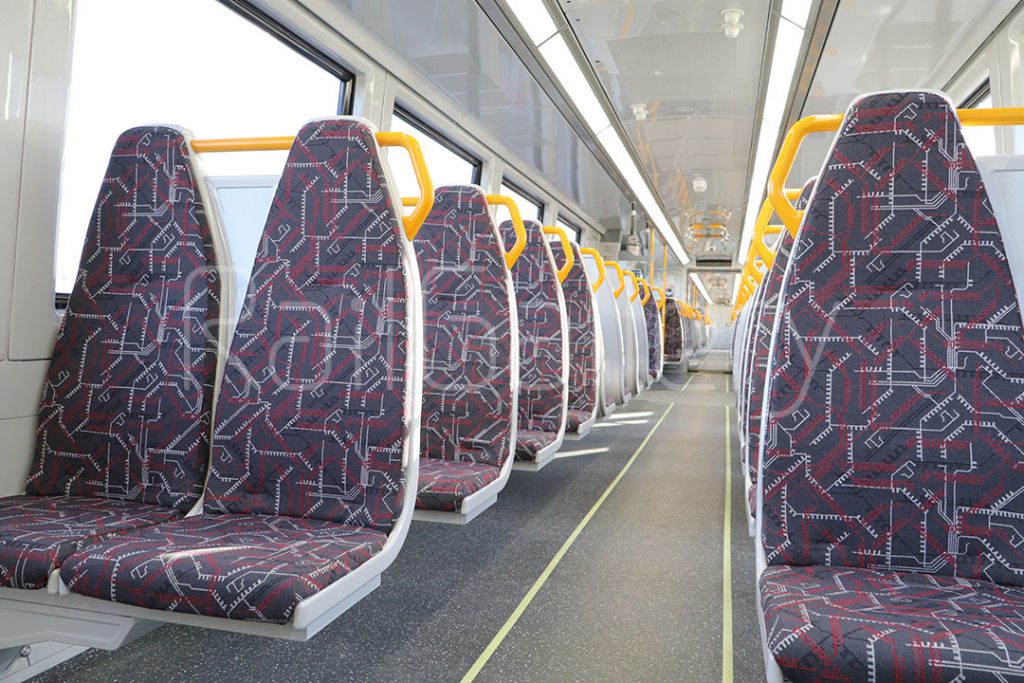 Queensland Rail NGR Interior - RailGallery Stock Library